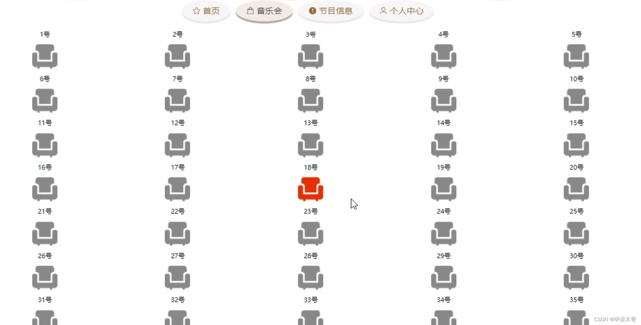 基于springboot的音乐会订票系统的设计与实现基于springboot的专辑售票系统开发 Csdn博客