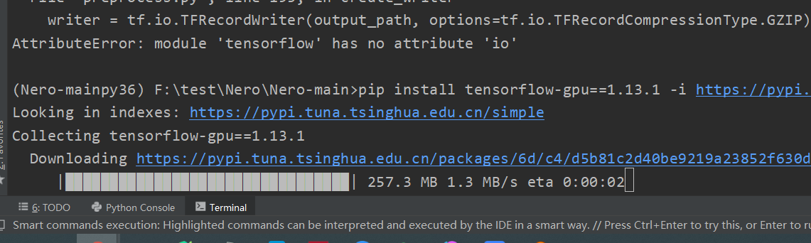 安装tensorflow-gpu==1.13.1成功案例_python tensorflow-gpu==1.13.1-CSDN博客