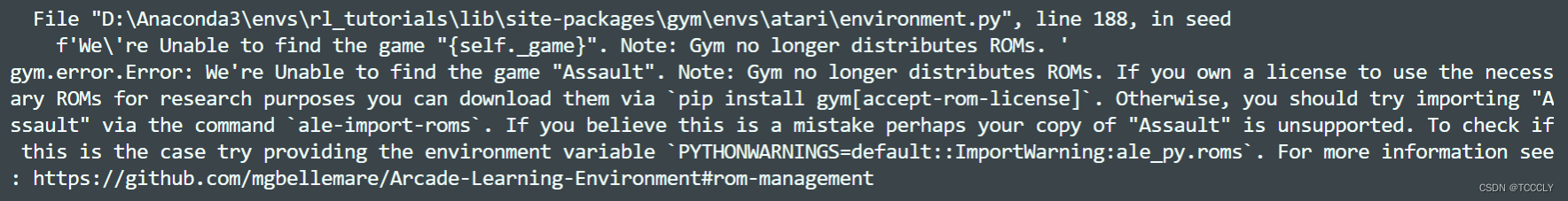 【gym】新版安装（0.21以上）以及配置Atari环境，超简单（Windows）_安装atari 环境-CSDN博客