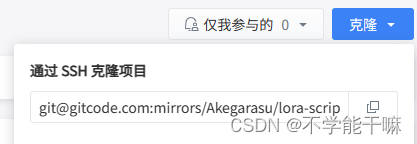 克隆gitcode/github项目 使用ssh克隆/直接下载源码显示401失败，没有权限Unauthorized_使用ssh克隆项目-CSDN博客