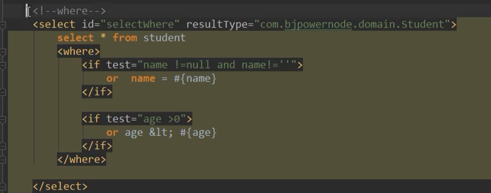 SQL condition query / dynamic SQL - Programmer Sought