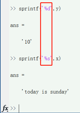 matlab 中disp 和 sprintf 的区别和用法_matlab sprint-CSDN博客