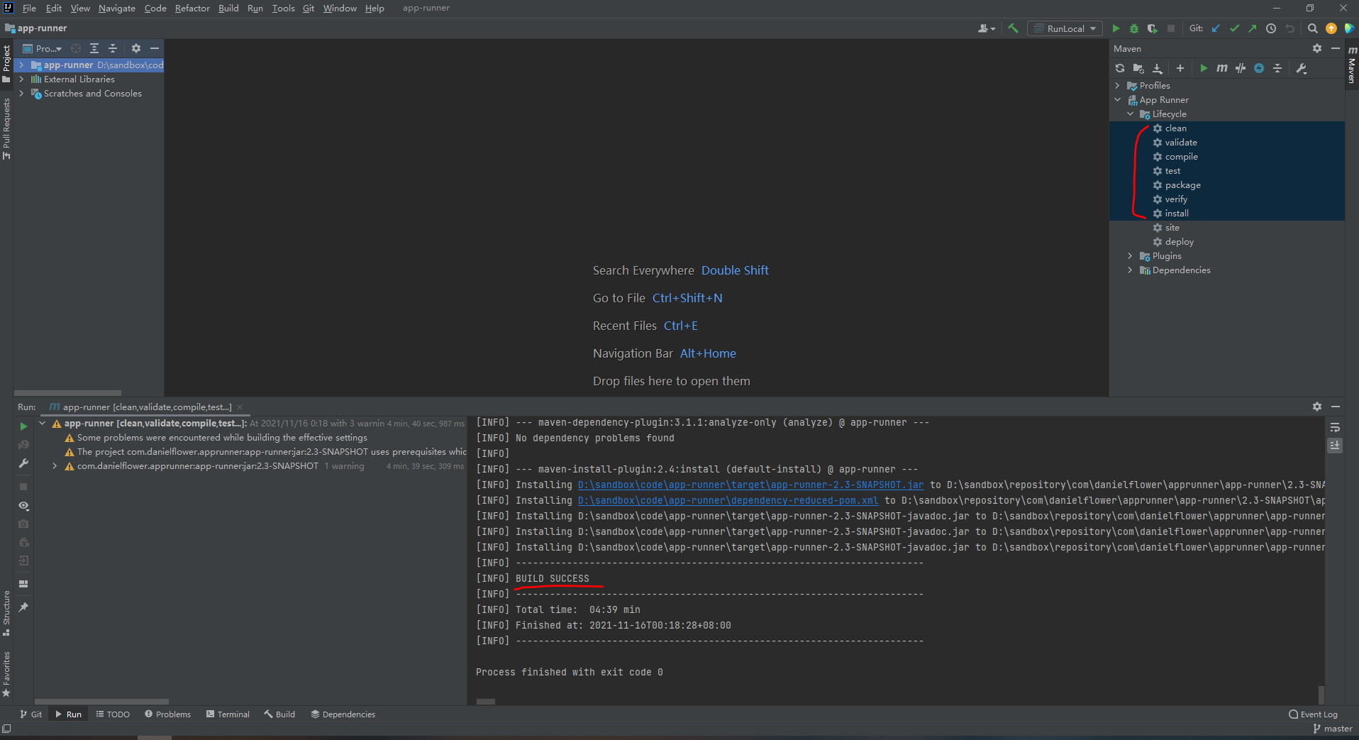 AppRunner本地运行_app run 编译流程-CSDN博客