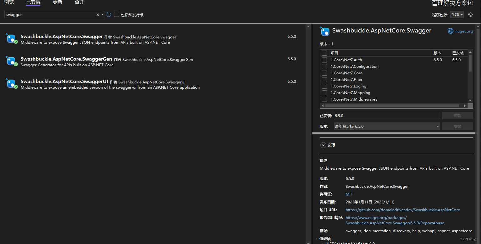 NET7-swagger进阶_net 7.0 增加swagger服务-CSDN博客