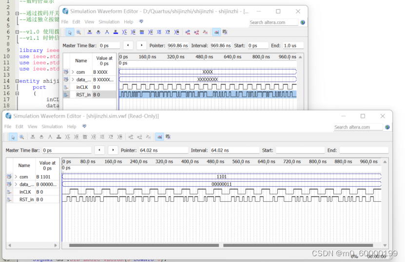 实现十进制计数器EDA|FPGA_eda计数器程序设计-CSDN博客