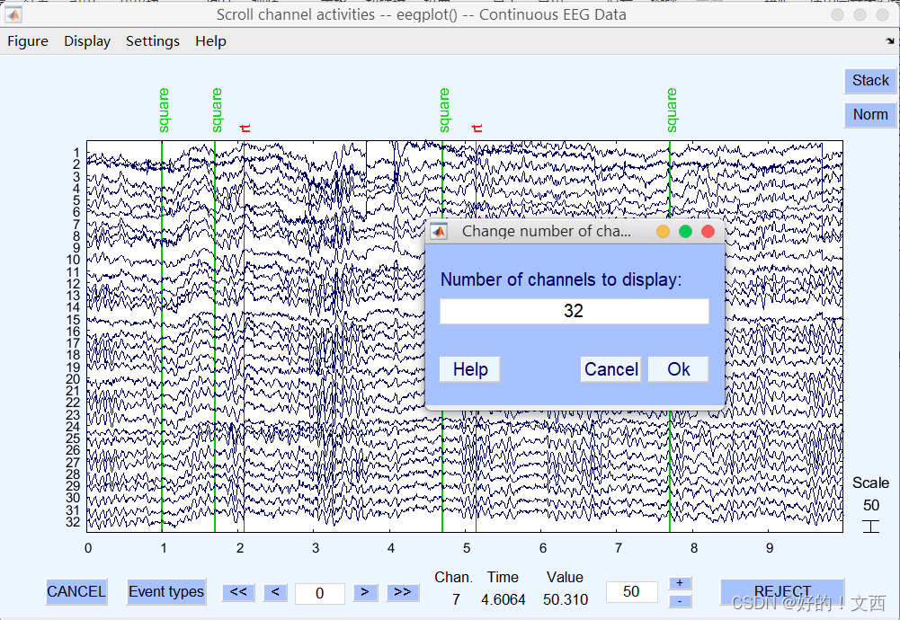 eeglab加载显示脑电数据，eeglab简单操作_脑电eeg文件怎么打开-CSDN博客