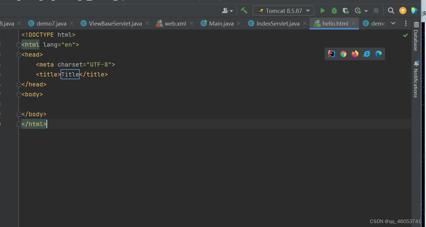 创建web项目，并部署、运行_web项目怎么运行-CSDN博客
