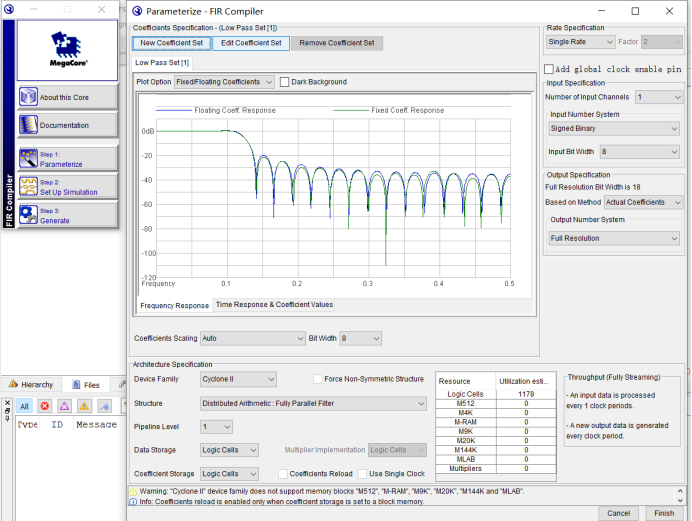 quartus+matlab使用ip核调用实现fir滤波器设计_quartus fir-CSDN博客