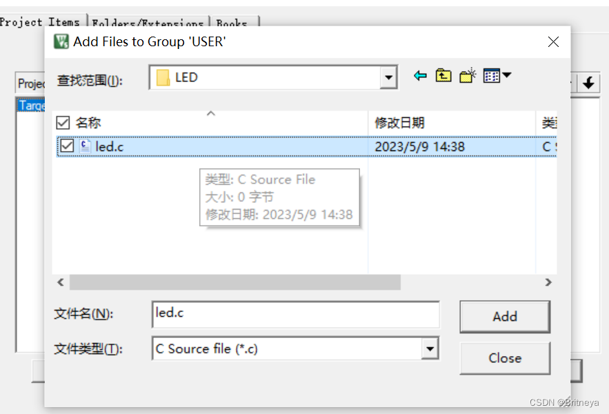 点亮LED小灯（从建立文件夹开始，超详细过程）_怎么添加hardware分组及文件-CSDN博客