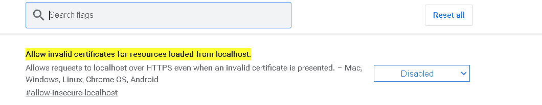 【ERR_CERT_INVALID】chrome允许自签名_钉钉warning:invaild cert authority-CSDN博客