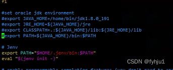 Linux安装jenv,灵活管理jdk（不同目录，采用不同的jdk）-CSDN博客