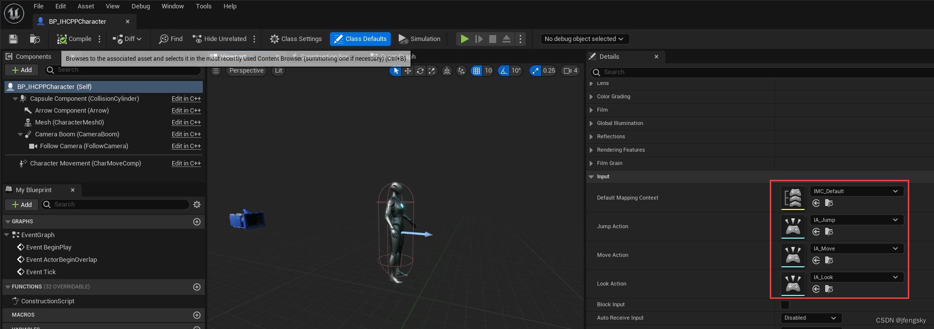 Ue5 Enhanced Input 输入增强系统学习imc Default Csdn博客