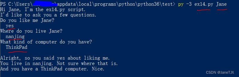 笨办法”学python3 习题14 Csdn博客 4707