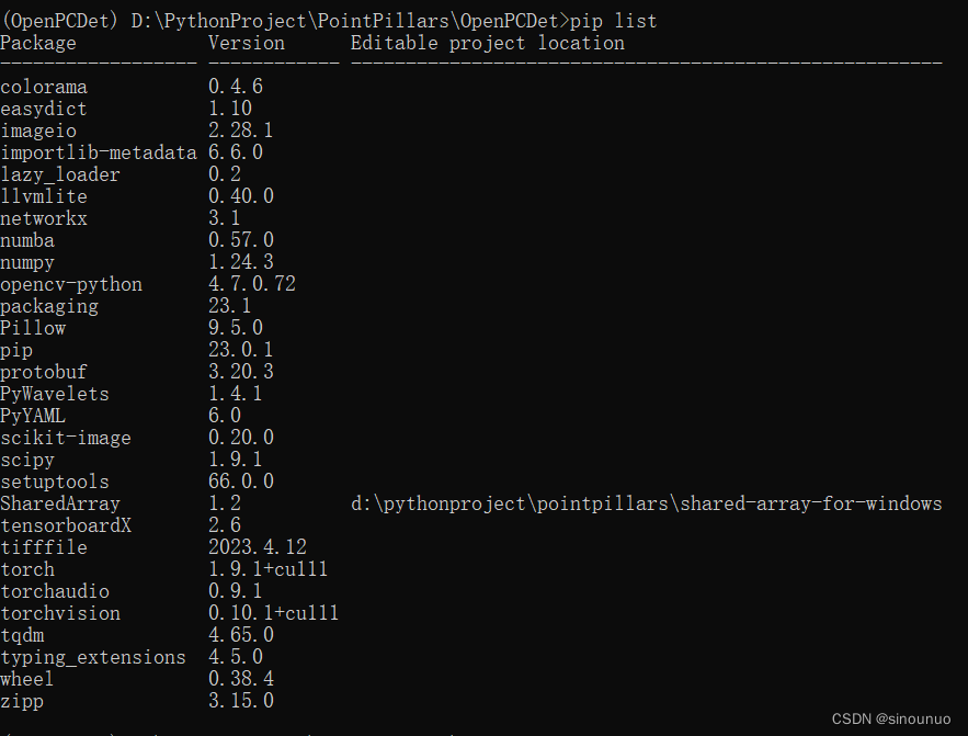 OpenPCDet复现pointpillars，win10-CSDN博客
