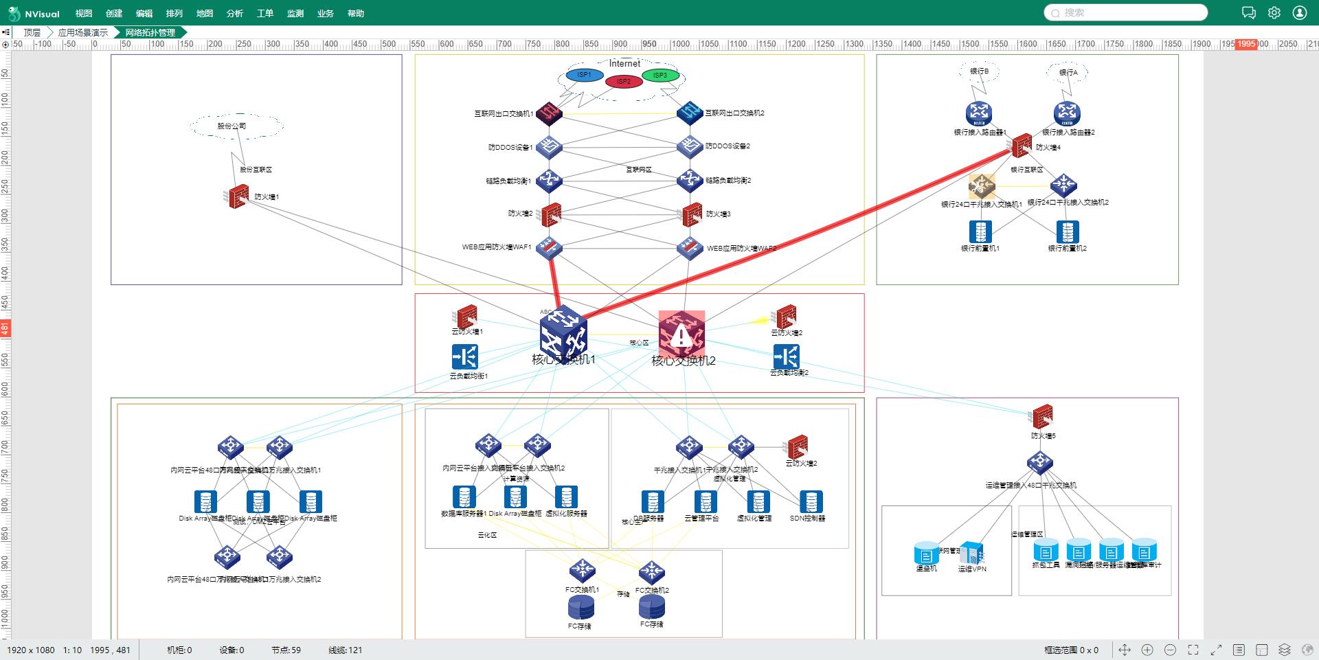 NVisual网络拓扑_nvisual下载-CSDN博客