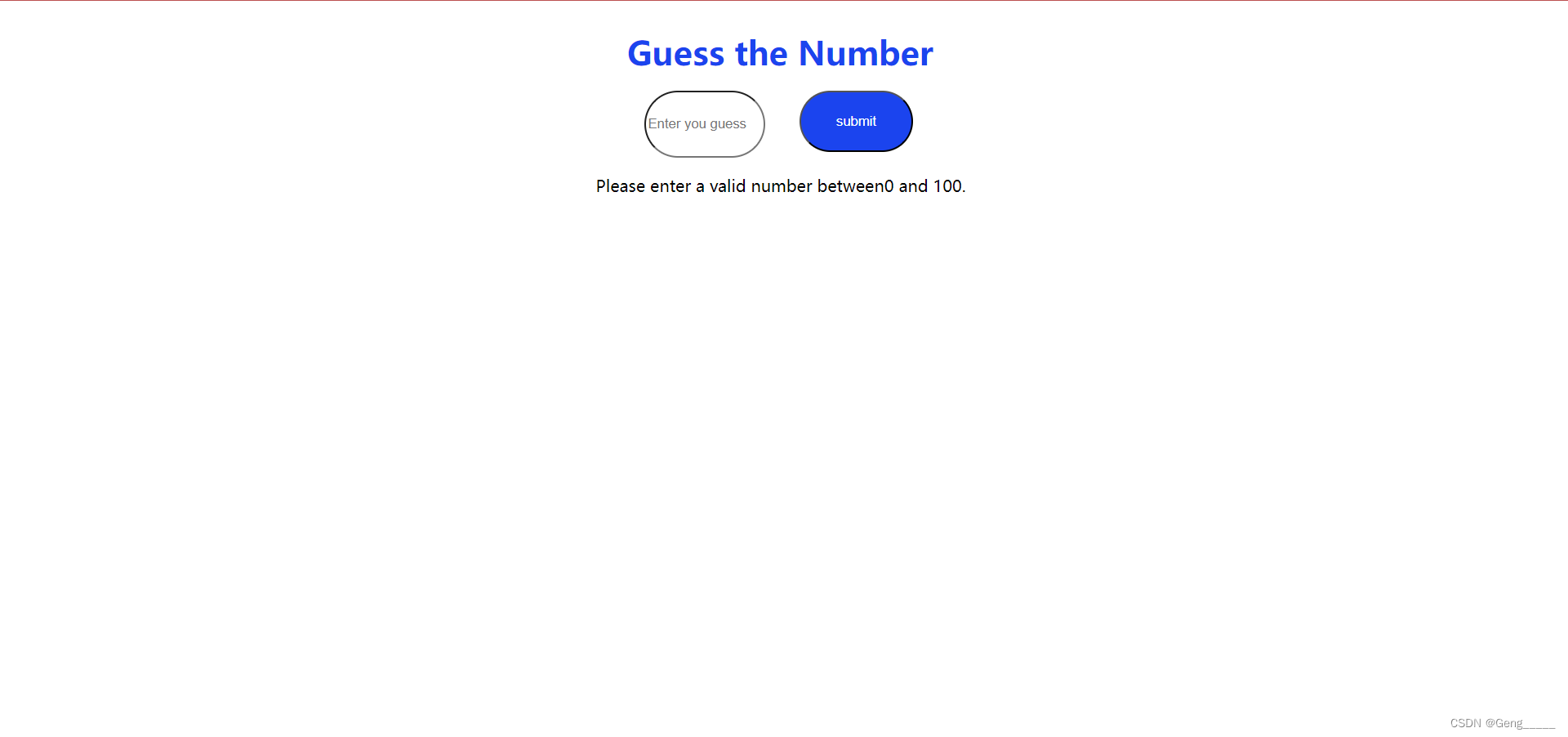 Javascript(三)——实现猜数字小游戏js做猜数字游戏 Csdn博客