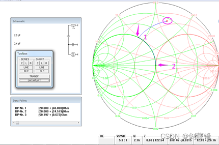 Smith-Chart阻抗匹配工具的使用（一）_smithchart工具-CSDN博客