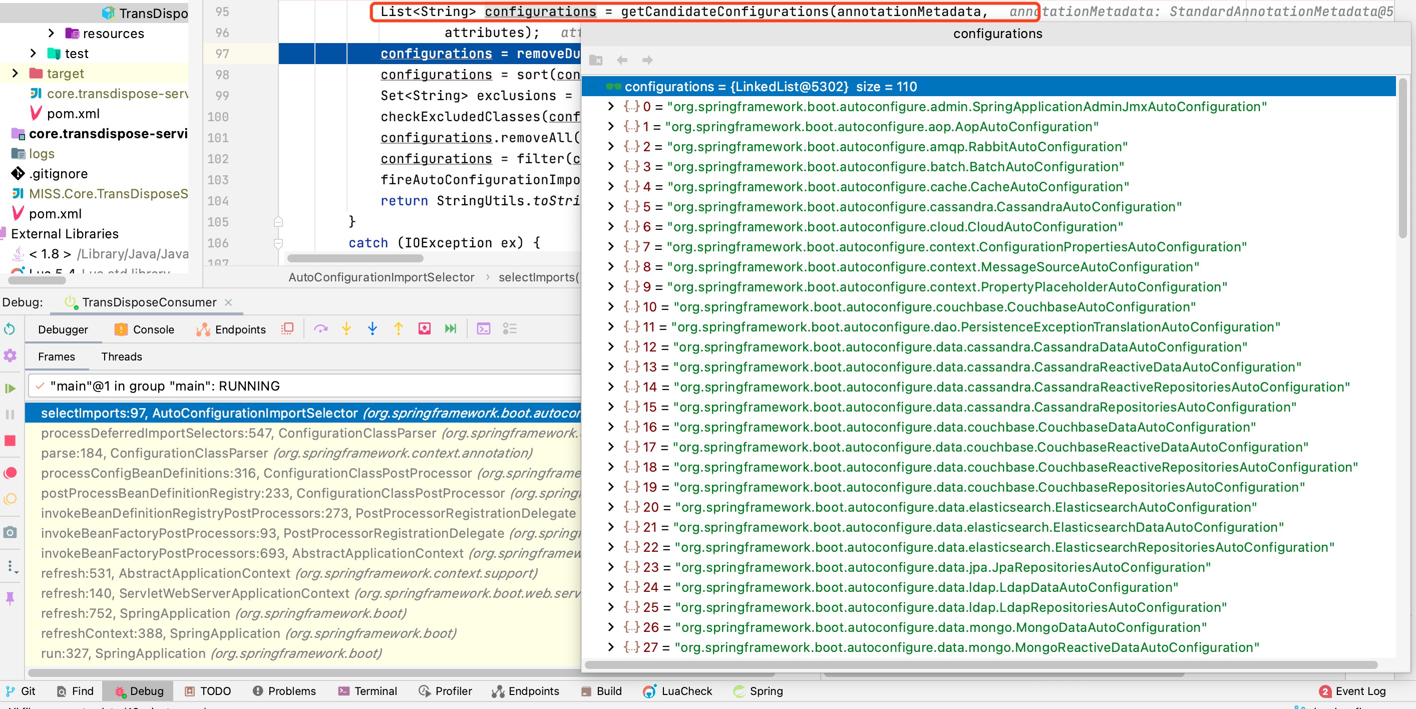 SpringBoot自动装配_no auto-configuration attributes found.-CSDN博客