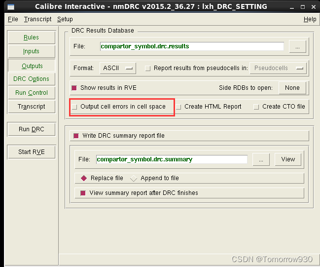 跑DRC 验证出现specify layout cell报错-CSDN博客