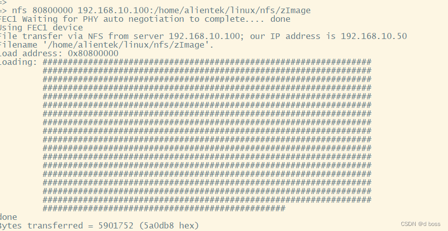 记录使用正点原子I.MX6U V2.2 8_ping failed; host 192.168.10.100 is not alive-CSDN博客