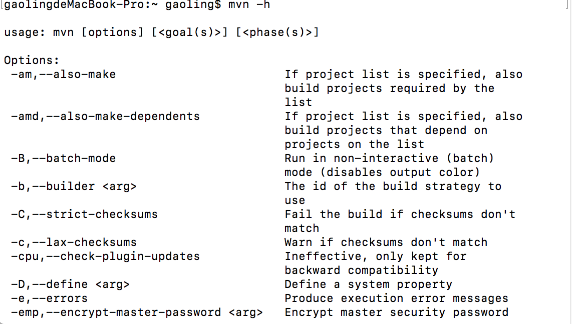 Locust official documentation -Command Line Options (command line ...