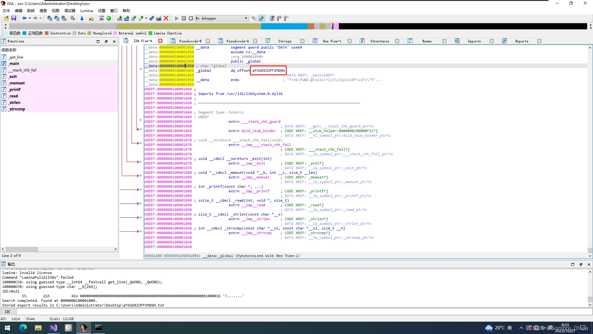 Buuctf中的XOR_ctf xor-CSDN博客