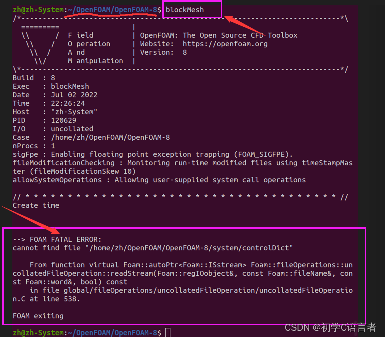 【OpenFOAM学前预备3——安装OpenFOAM-v8】_openfoam安装教程-CSDN博客
