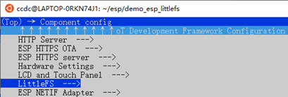 ESP32文件系统esp_littlefs实例_idf.py add-dependency-CSDN博客