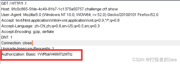 CTF-Web21（爆破）_抓包authorization-CSDN博客
