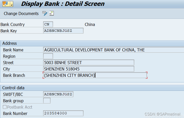 matinal：SAP 银行账户管理_house bank-CSDN博客