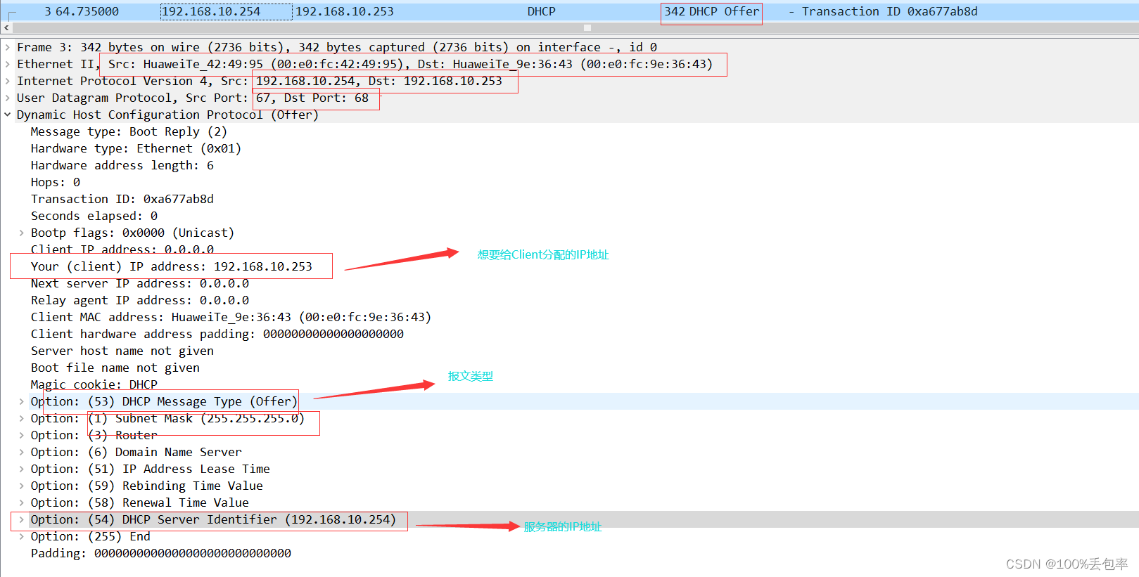 DHCP协议 --简单理解版_dhcp在动态分配ip时使用单播还是广播方式-CSDN博客