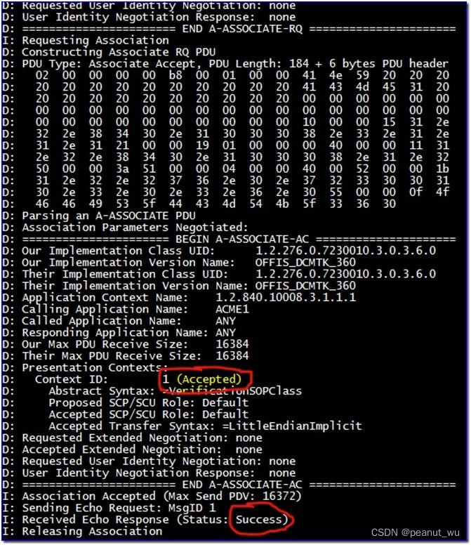 DCMTK模拟PACS：Debugging with DCMTK-CSDN博客