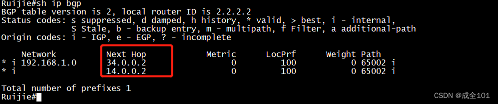 锐捷BGP基础实验+命令解释_锐捷ibgp配置命令-CSDN博客