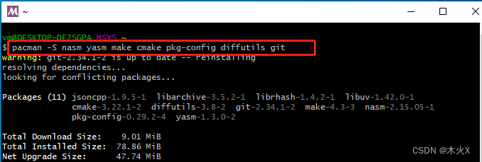FFmpeg - Windows下使用MSYS2和VS编译FFmpeg_如何使用ffmpeg-CSDN博客