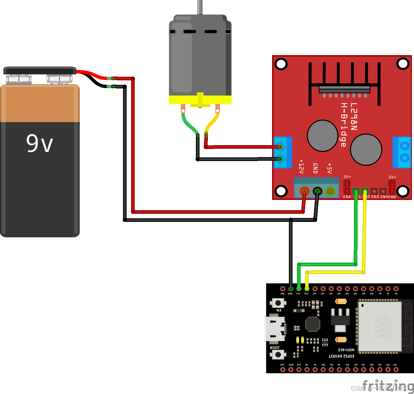 Arduino跨平台开发——直流电机_arduino 直流电机库-CSDN博客