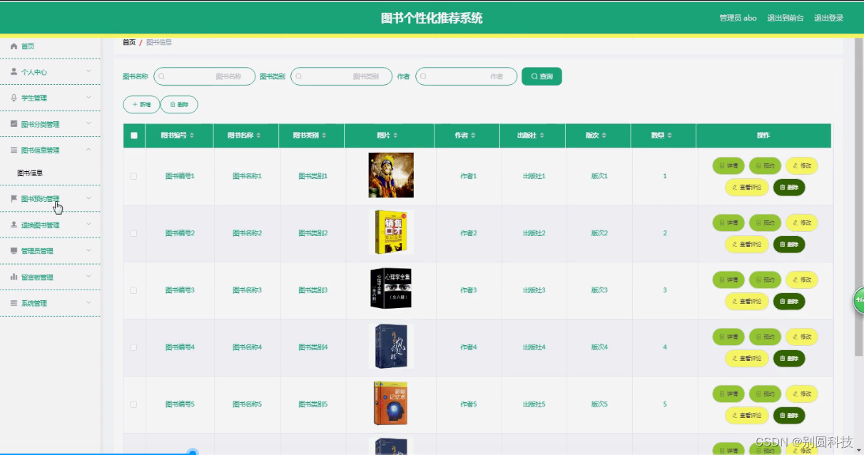 Java毕业设计图书个性化推荐系统（附源码、数据库）hadoop图书推荐系统源码 Csdn博客 