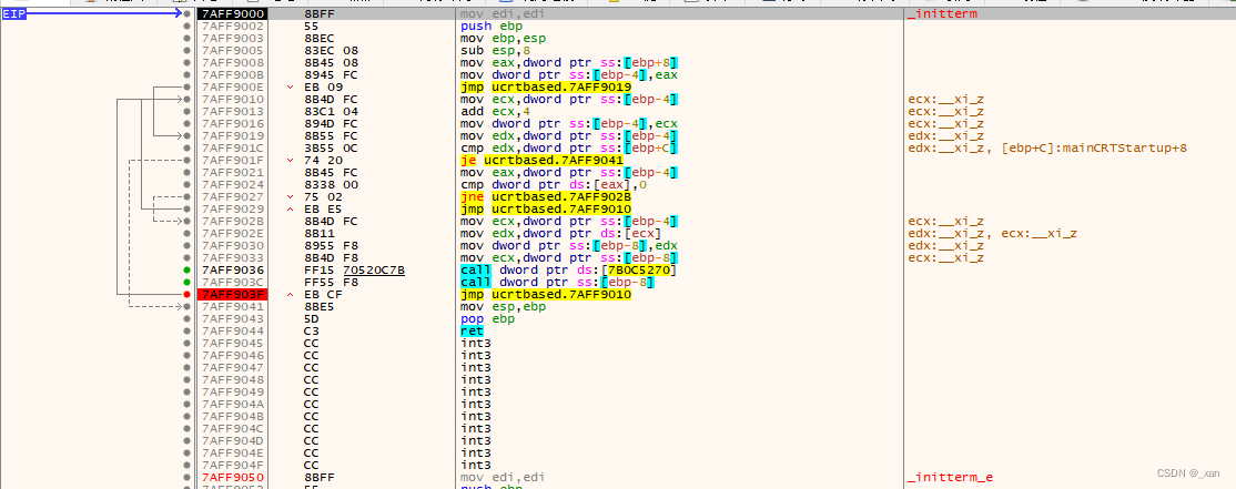 使用x32dbg跟踪全局对象的构造函数_x32dbg快捷键-CSDN博客