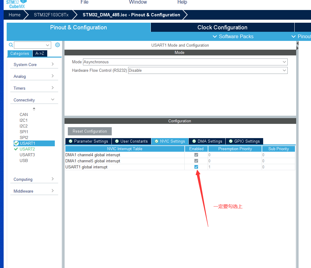 毕业设计1-DFROBOT 风速计 调试记录（基于485协议+ STM32Cubemx + STM32F103C8T6）_rs485风速传感器与单片机接线图-CSDN博客