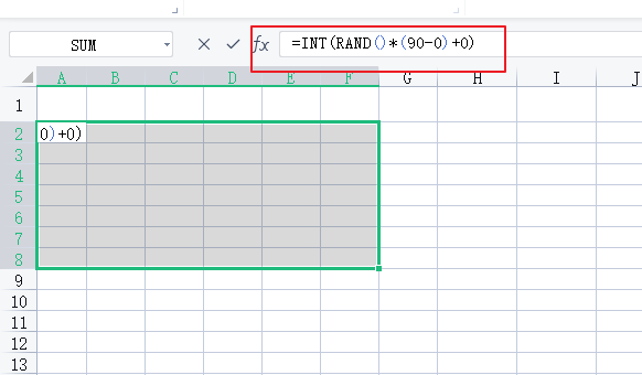 Excel 单元格设置随机整数与随机生成ABCD_随机生成abcd选项-CSDN博客