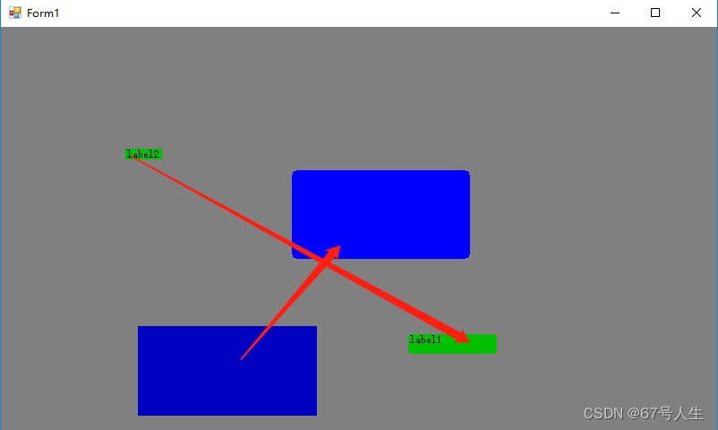 winform panel、label、button等控件，设置圆角_winform panel圆角-CSDN博客
