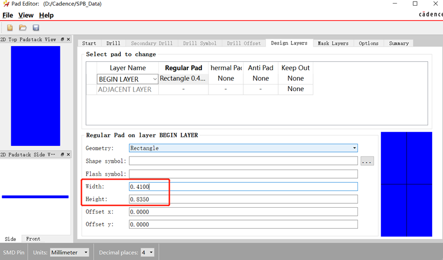 【Cadence 17.2】01制作SMD焊盘_cadence smd-CSDN博客