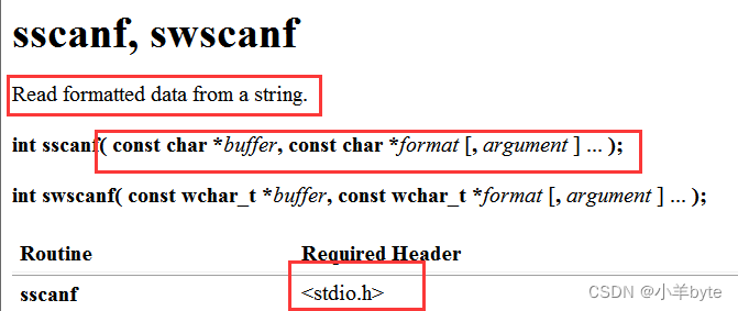 C语言文件相关操作函数：scanf/fscanf/sscanf printf/fprintf/sprintf的对比_std::sscanf-CSDN博客