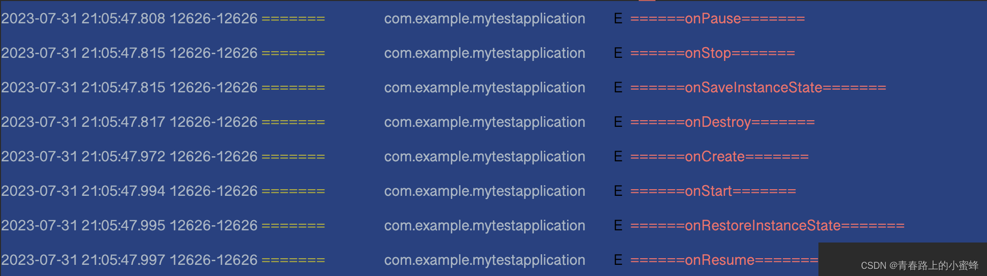 知识点（1）——Android中Activity的生命周期，以及两个Activity之间跳转所经历的生命周期_两个activity跳转生命周期-CSDN博客