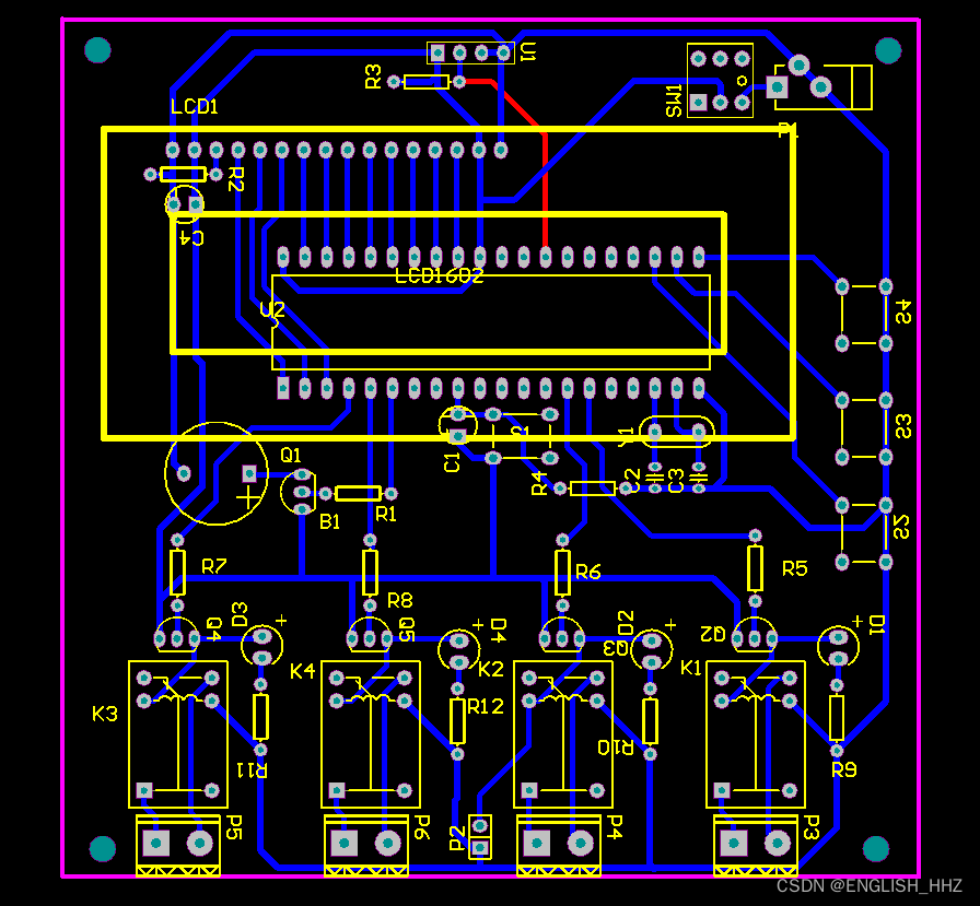 基于51单片机DHT11温湿度4个继电器控制 LCD1602系统设计_dht11+lcd1602a和at89c52-CSDN博客