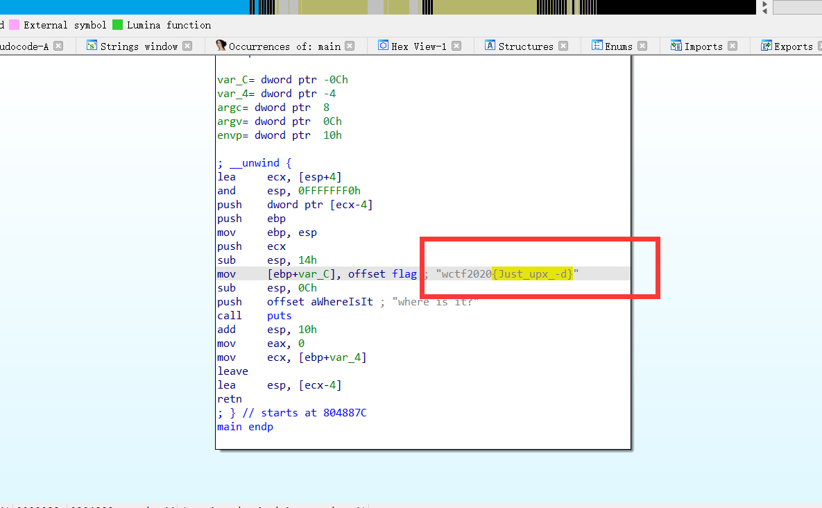 Buuctf Reverse Wustctf2020 Level2 Wustctf 2020 Level2 Csdn博客 