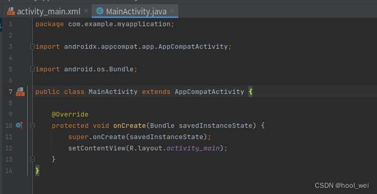 Android 12 源码编译Apk 新建工程启动报NullPointerException_view class androidx.appcompat.widget ...