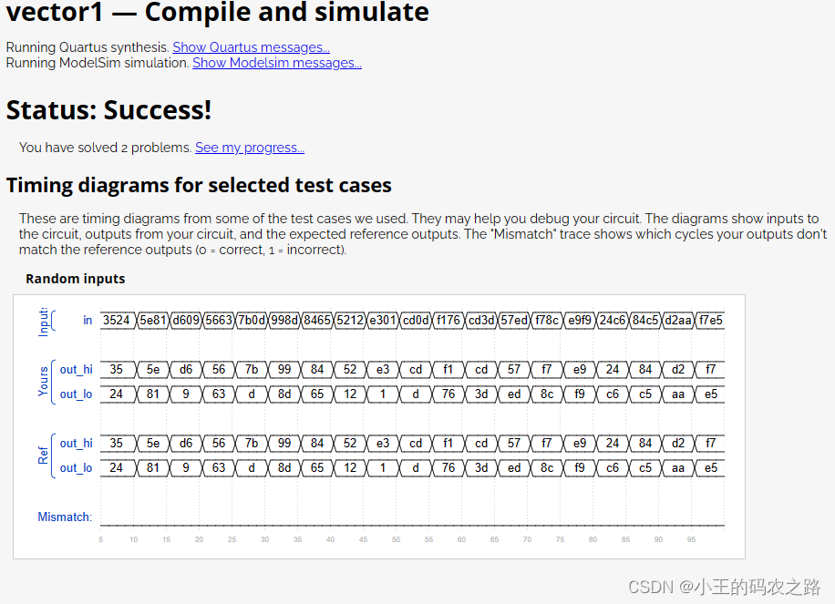 HDLBits刷题，Vectors-CSDN博客