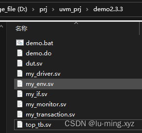 Modelsim搭建具有各组件的UVM验证平台_modelsim 自动验证-CSDN博客