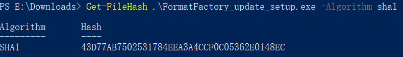 利用Get-FileHash工具进行哈希验证-CSDN博客