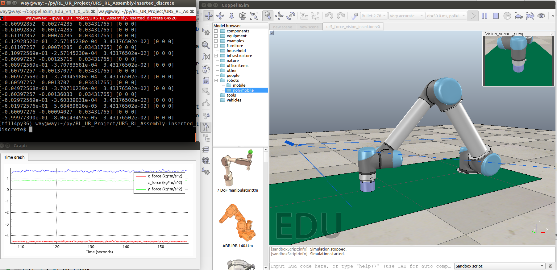 基于DDPG、TD3的UR5装配仿真及其对比_ur5 rl-CSDN博客
